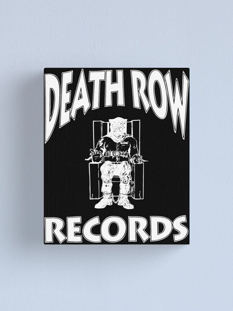 "Death Row Records Adult" Canvas Print by VroshhGlass | Redbubble