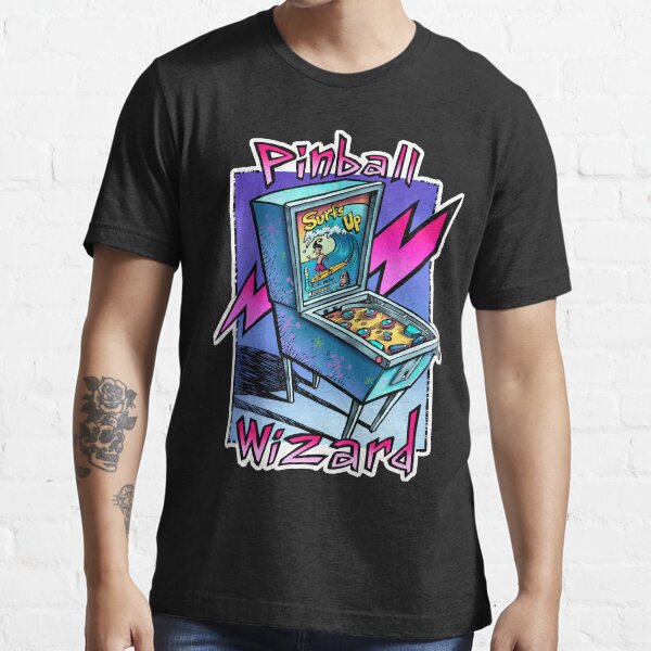 "Classic Pinball 2 Design" T-shirt for Sale by marshallx | Redbubble ...