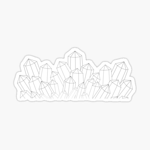 "Clusters" Sticker by Shadowfudo | Redbubble