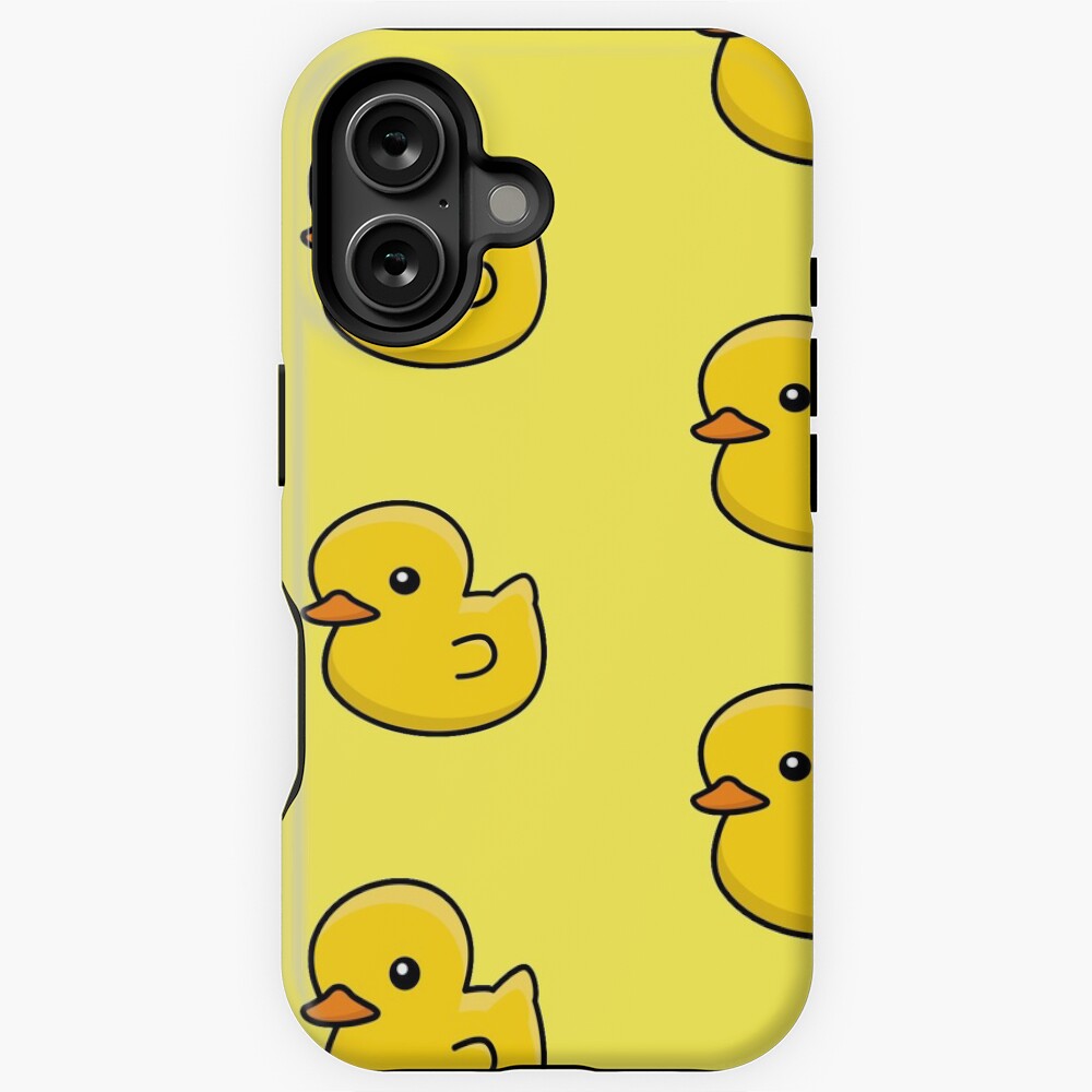"Yellow cute Duck animal kawaii cartoon" Sticker for Sale by griconut ...