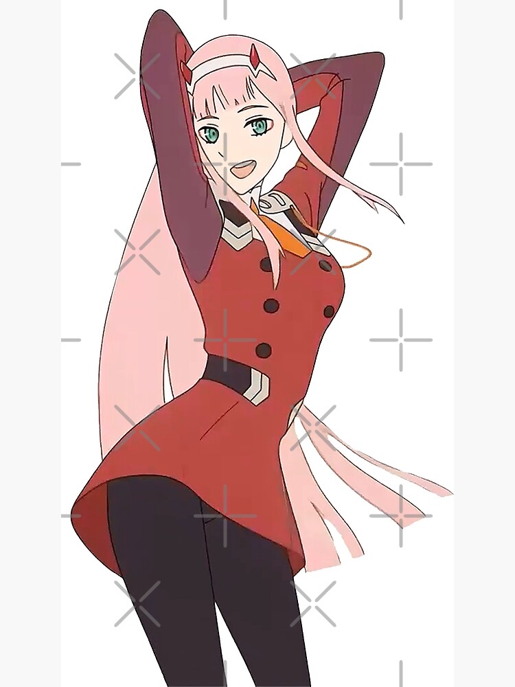 "zero two dance" Poster for Sale by ashburylee | Redbubble