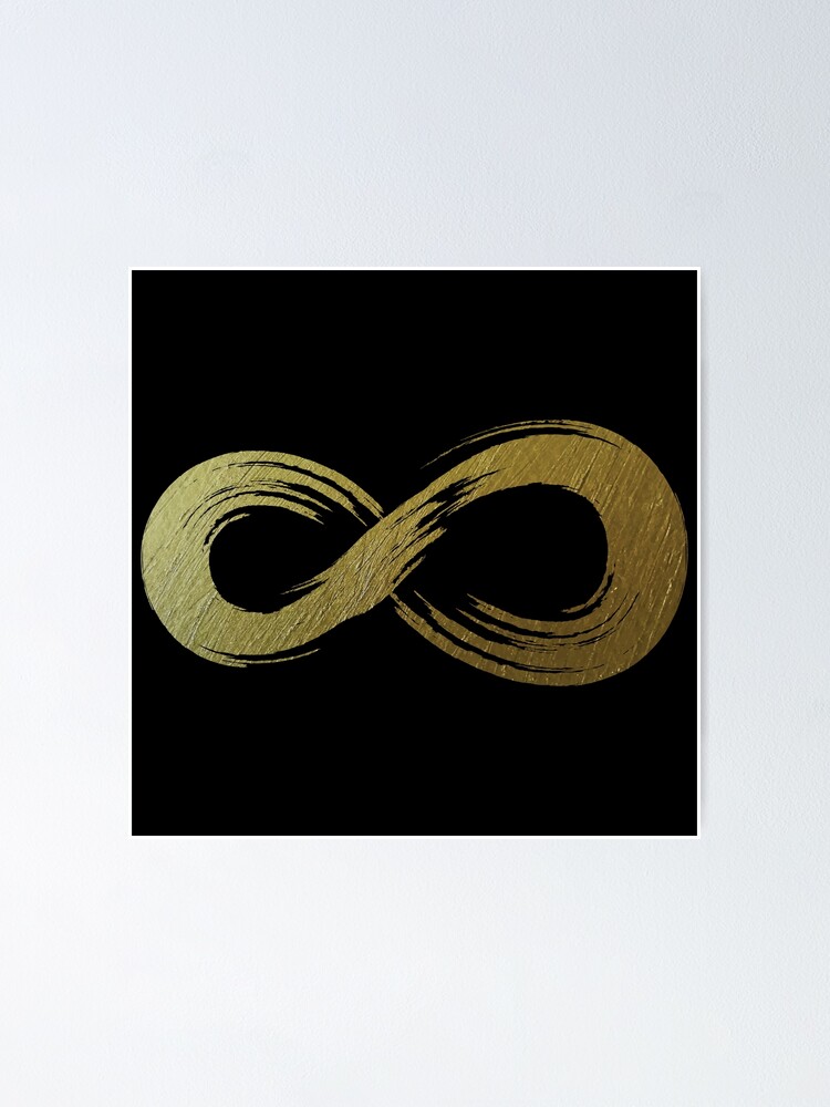 "Infinity Symbol!" Poster for Sale by FEAR-GRAFX | Redbubble
