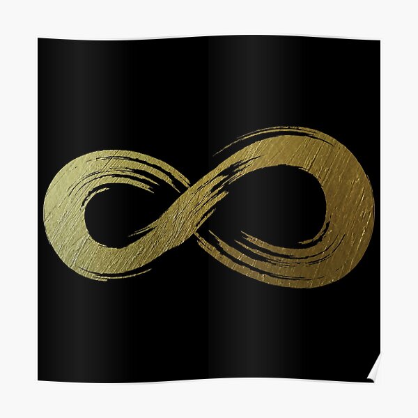 "Infinity Symbol!" Poster for Sale by FEAR-GRAFX | Redbubble