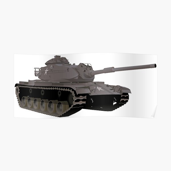 "M60 American Battle Tank" Poster by NorseTech | Redbubble
