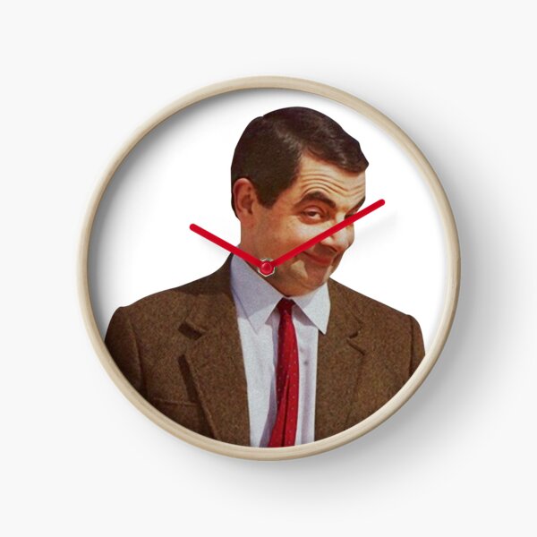 Mr Bean Clocks | Redbubble