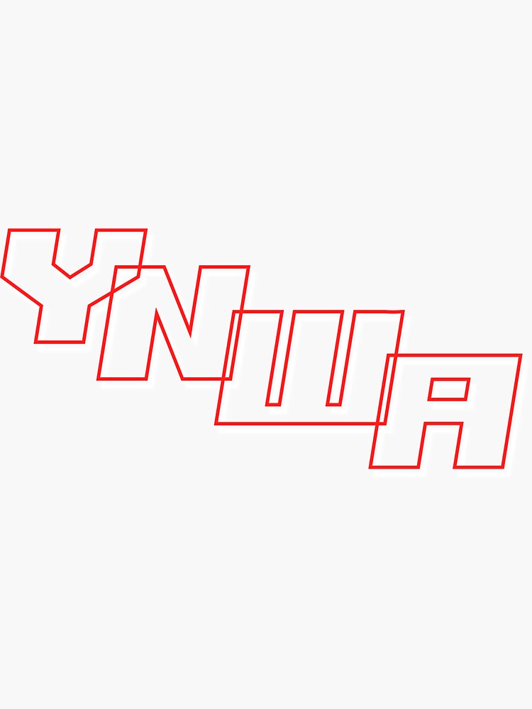 "YNWA - You'll Never Walk Alone" Sticker for Sale by corrochdesigns ...