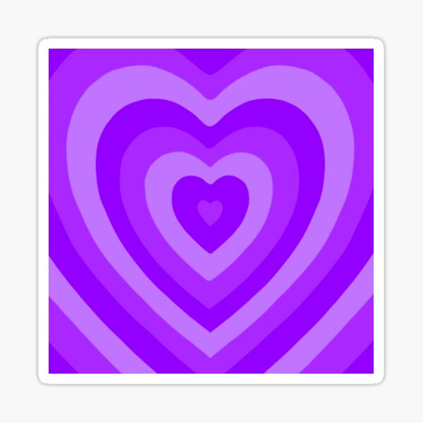 "purple latte love" Sticker for Sale by esthetay | Redbubble
