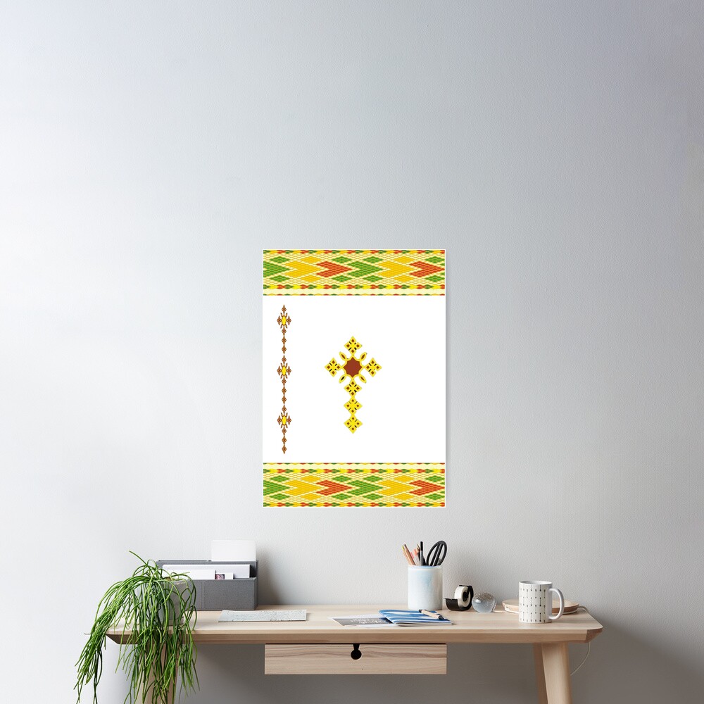 "Ethiopian Habesha tibeb telet" Poster for Sale by Ermiyas | Redbubble