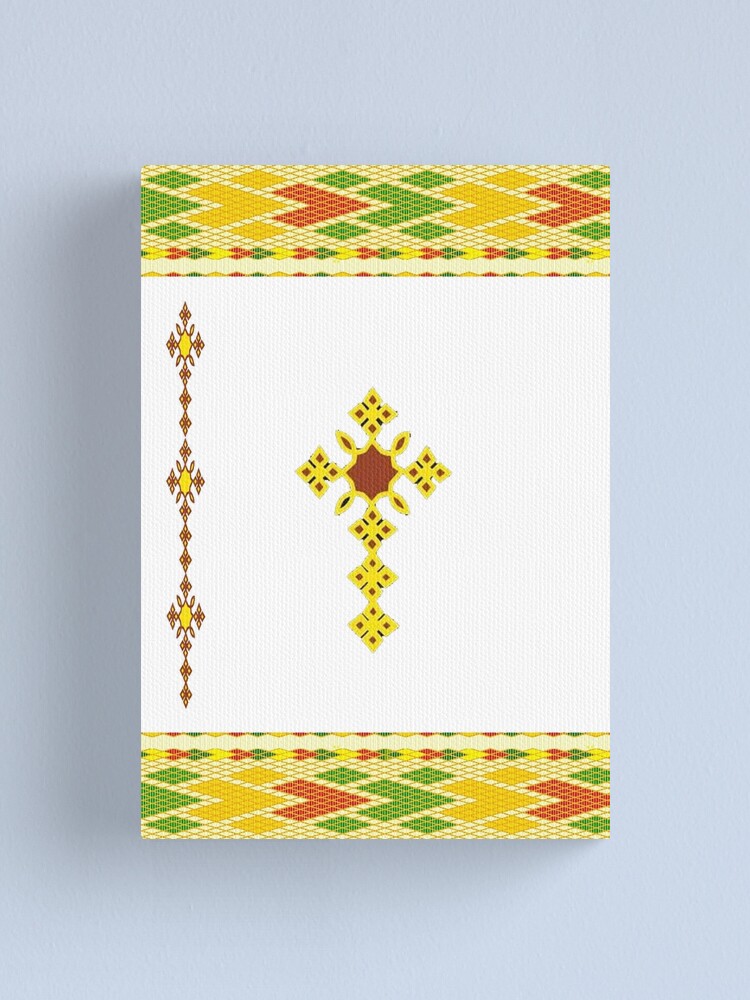 "Ethiopian Habesha tibeb telet" Canvas Print for Sale by Ermiyas ...