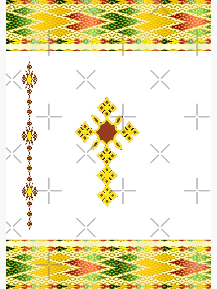 "Ethiopian Habesha tibeb telet" Canvas Print for Sale by Ermiyas ...