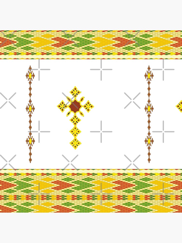 "Äthiopisches Habesha Tibeb Telet" Dekokissen von Ermiyas | Redbubble