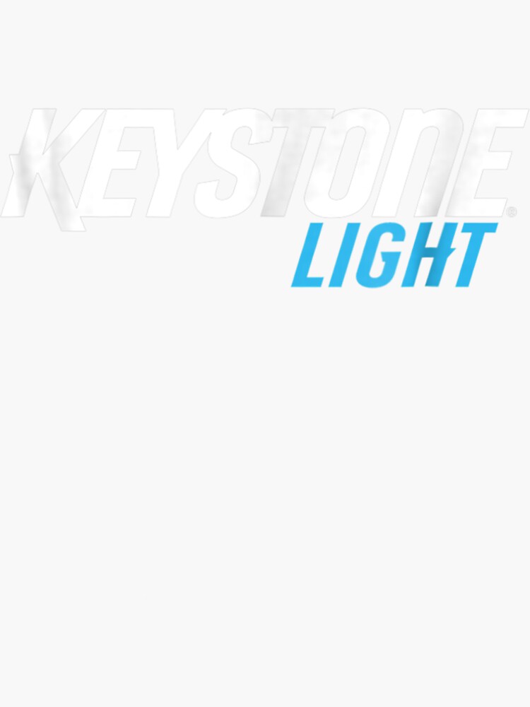 "Keystone Light Beer Shirt (Official)" Sticker for Sale by PhaKeStore ...
