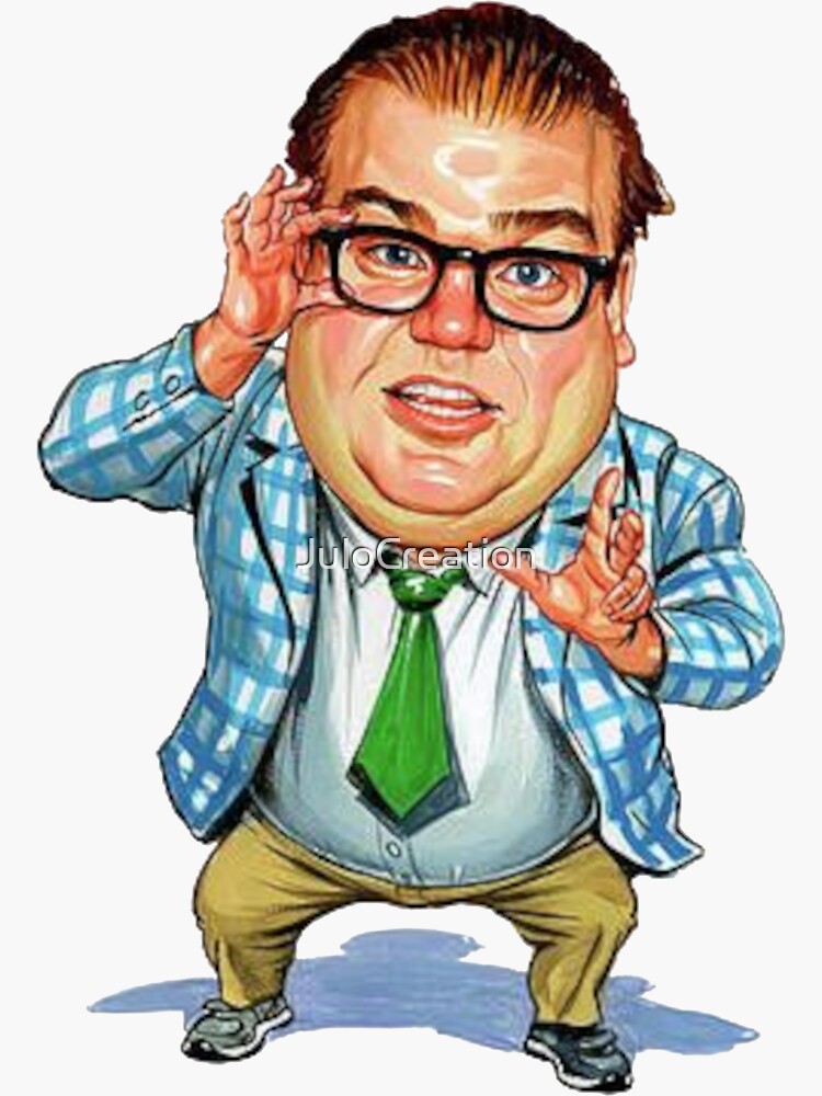 "Chris Farley - Matt Foley" Sticker for Sale by JuloCreation | Redbubble