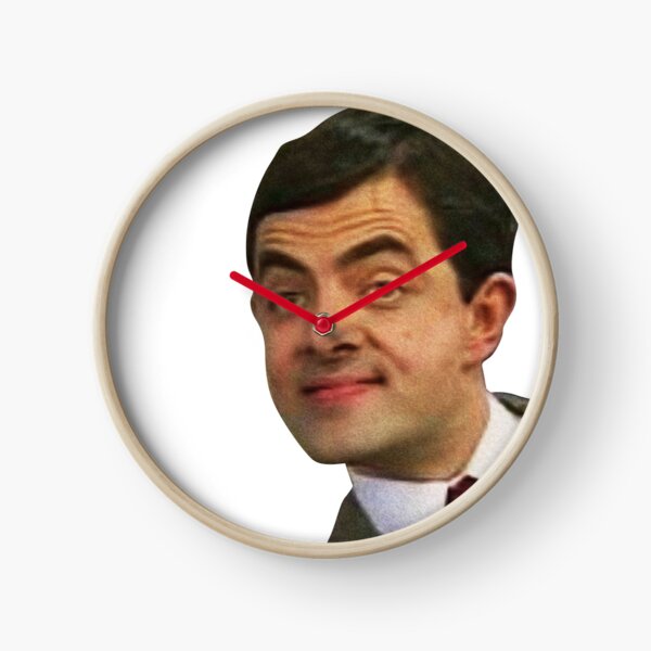 Mr Bean Clocks | Redbubble