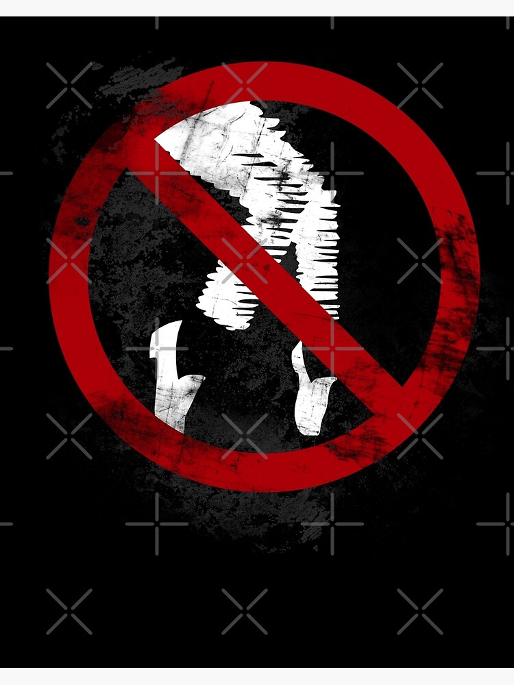 "MJJ Moonwalker "no dancing" sign (Michael Jackson)" Poster by s-w-g ...