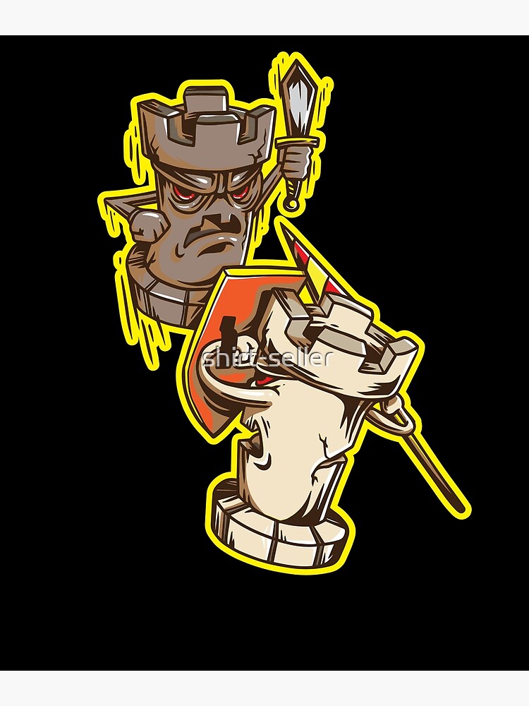 "Chess Castling Rook Fight Chess Board Checkmate funny Chess King Chess ...