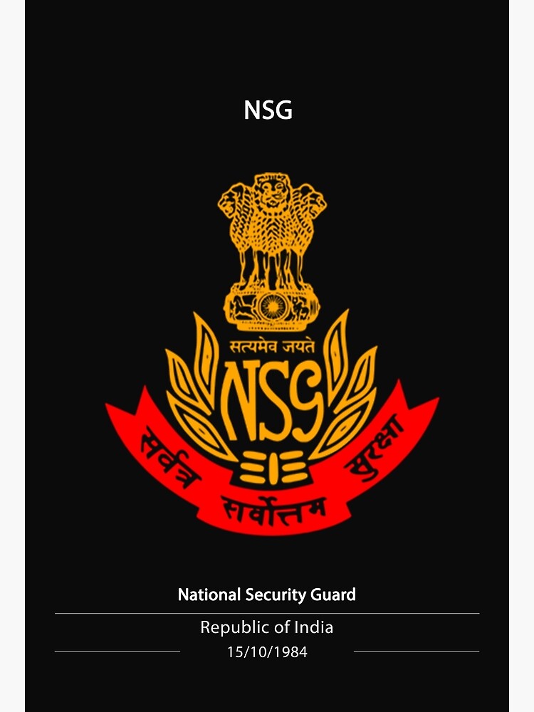 "NSG Poster" Poster for Sale by Lost-Samurai | Redbubble