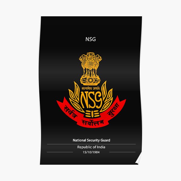 "NSG Poster" Poster for Sale by Lost-Samurai | Redbubble