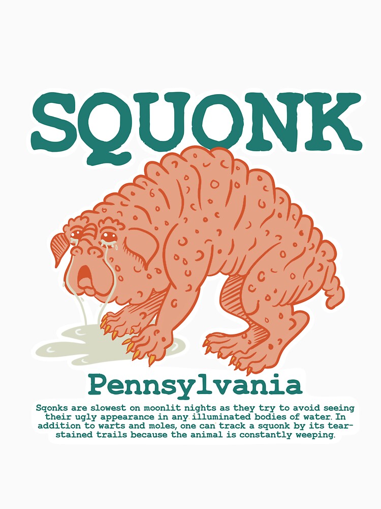 "Squonk" T-shirt for Sale by feelinstabby | Redbubble | squonk t-shirts ...