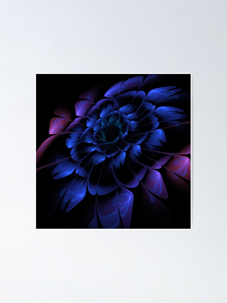 "Blue Violet Velvet" Poster for Sale by karlajkitty | Redbubble