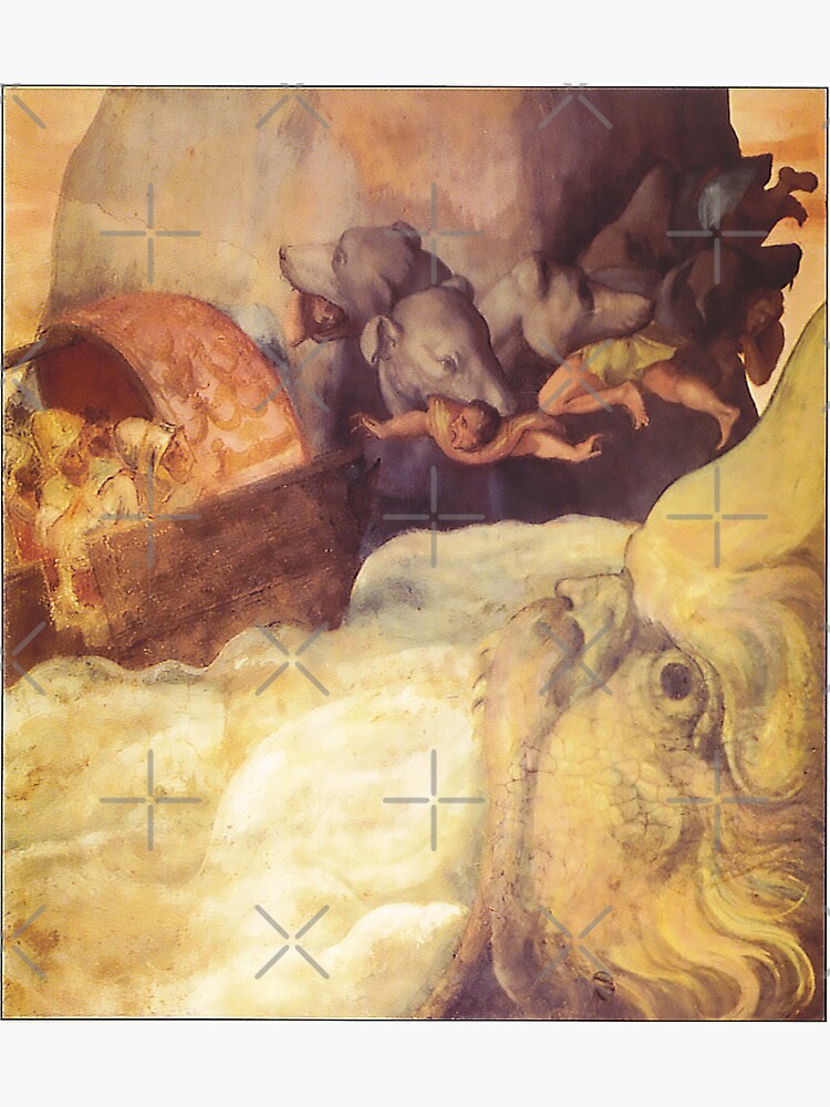 "Homer's Odyssey Scylla and Charybdis artwork painting" Sticker by ...