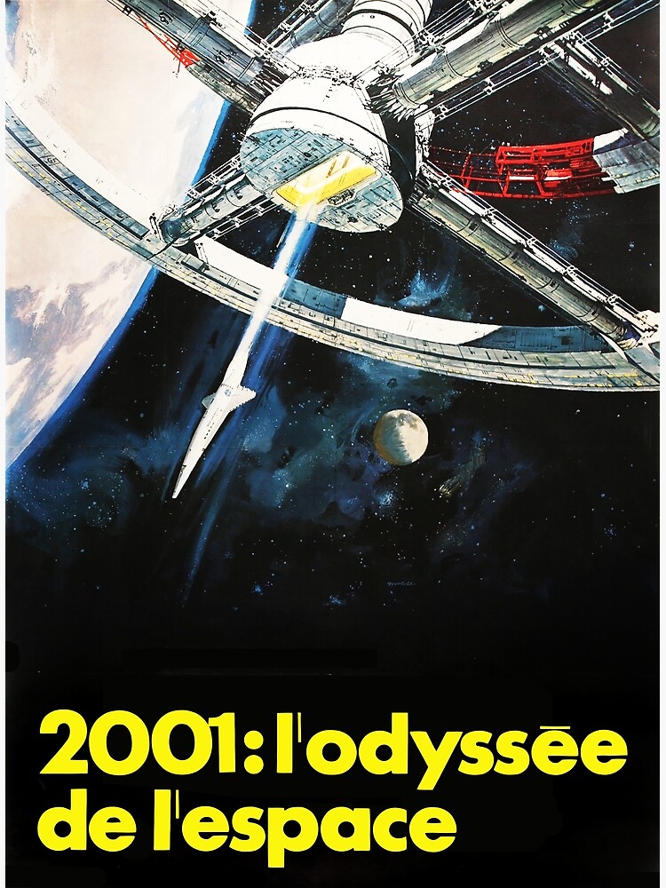 "Space Station 2001 Art Design" Poster for Sale by RobertGlover | Redbubble
