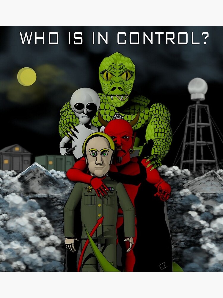 "Who is in control" Poster by hutrillas | Redbubble