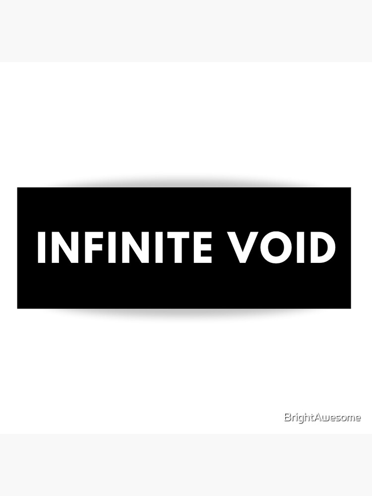 "Jujutsu Kaisen Gojo Satoru Infinite Void Unlimited Void " Art Print by ...