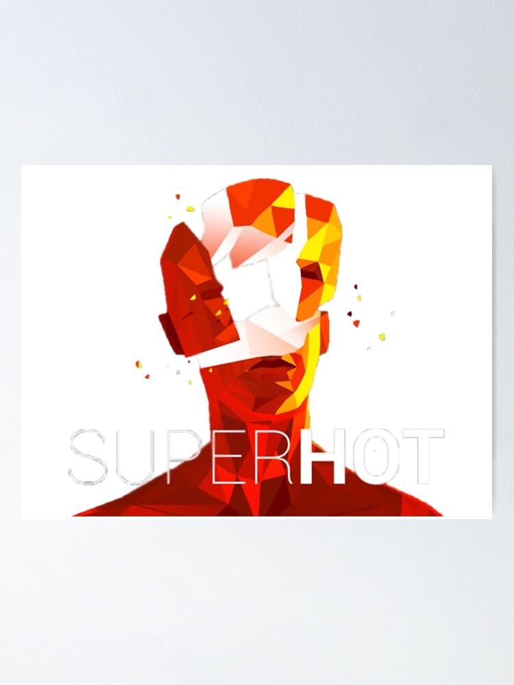 "Superhot- Logo" Poster by darkdude5555 | Redbubble