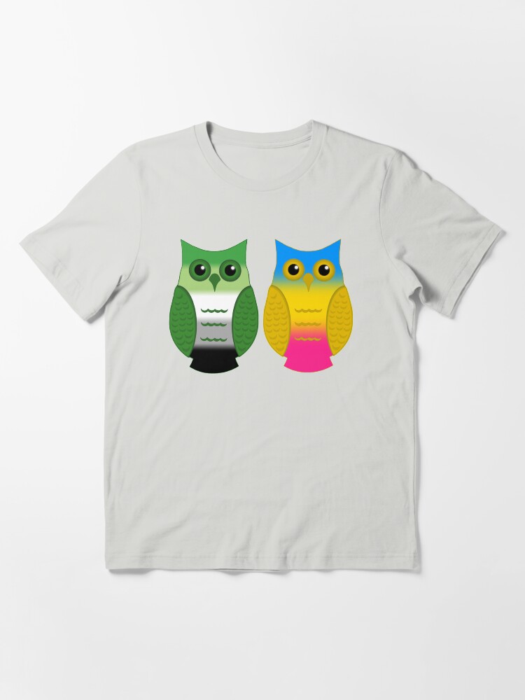 Aro Pansexual Pride Owls T Shirt For Sale By Shaneisadragon