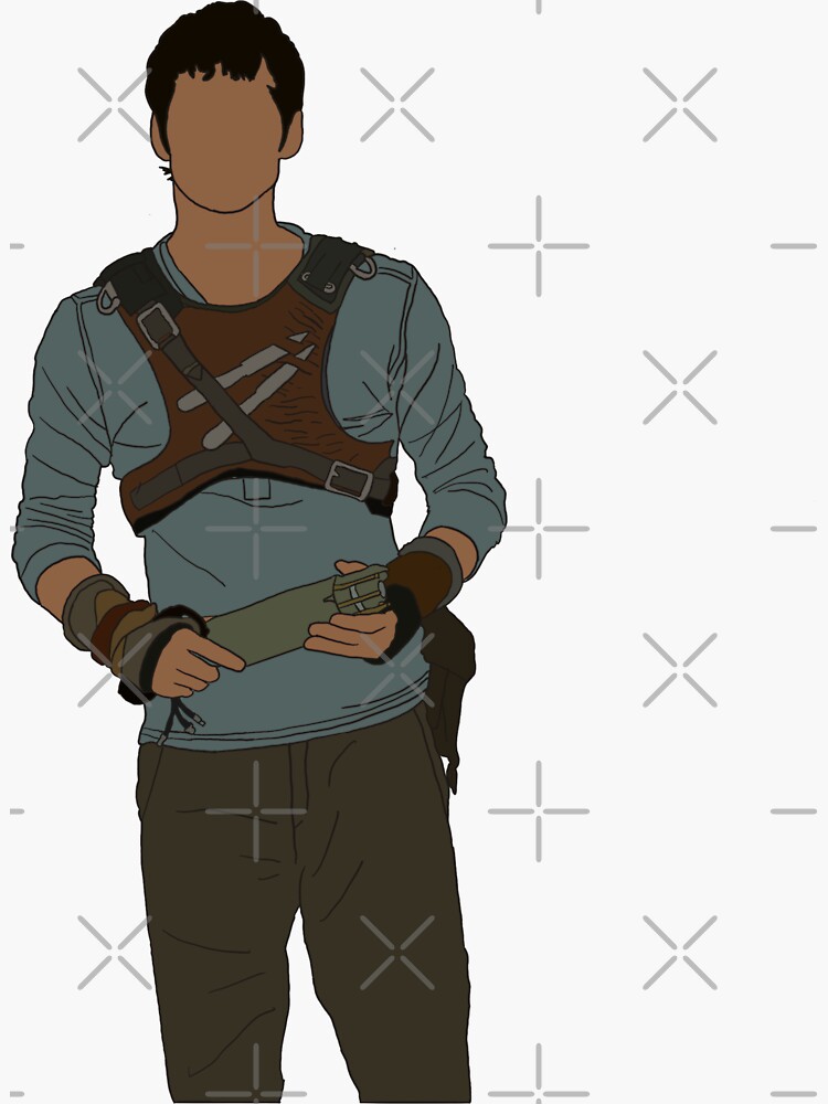 "Thomas maze runner" Sticker for Sale by siwiecola | Redbubble