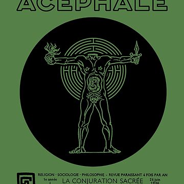 "Acephale Labyrinth (black)" Essential T-Shirt for Sale by AcidHorizon ...