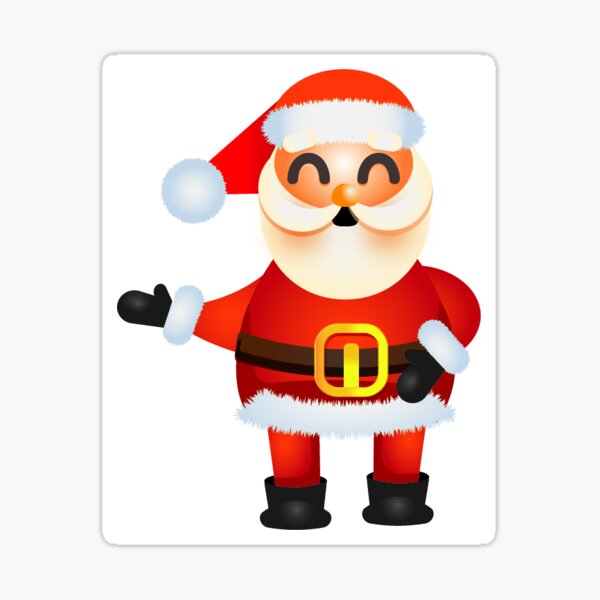 "Welcome Santaclause" Sticker for Sale by Farhad12 | Redbubble