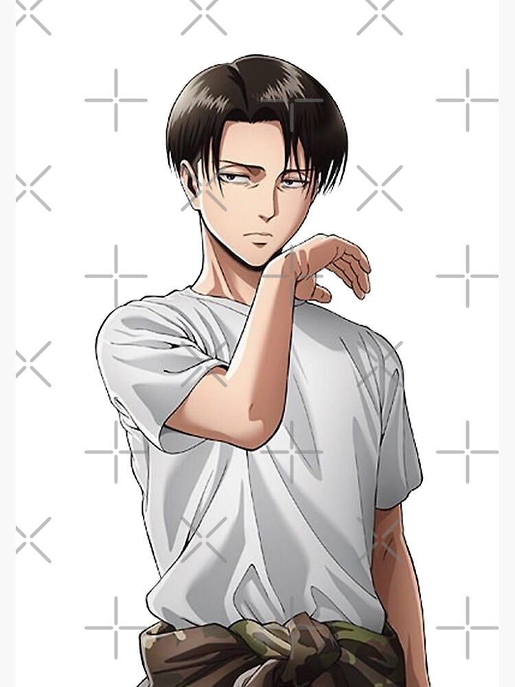 "LEVI " Poster for Sale by OmoshiroiWear | Redbubble