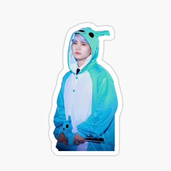 "Min Yoongi " Sticker by Artholic77 | Redbubble