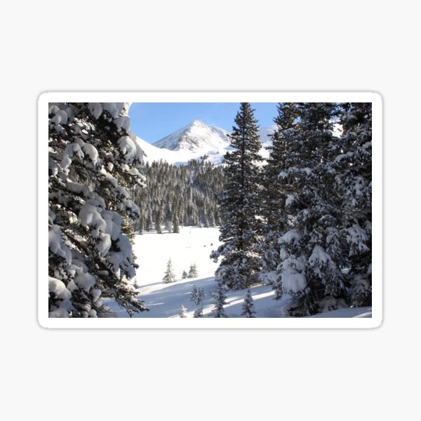 "Peak Peek" Sticker by glasere | Redbubble