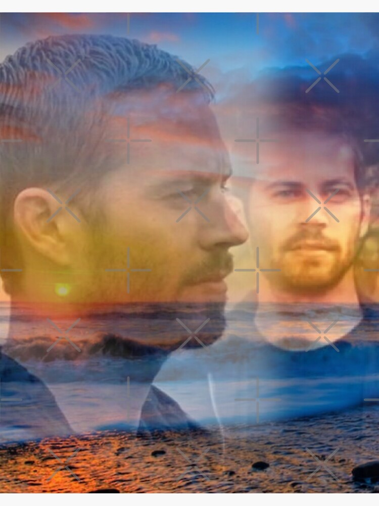 "Paul walker" Sticker for Sale by V2711S | Redbubble