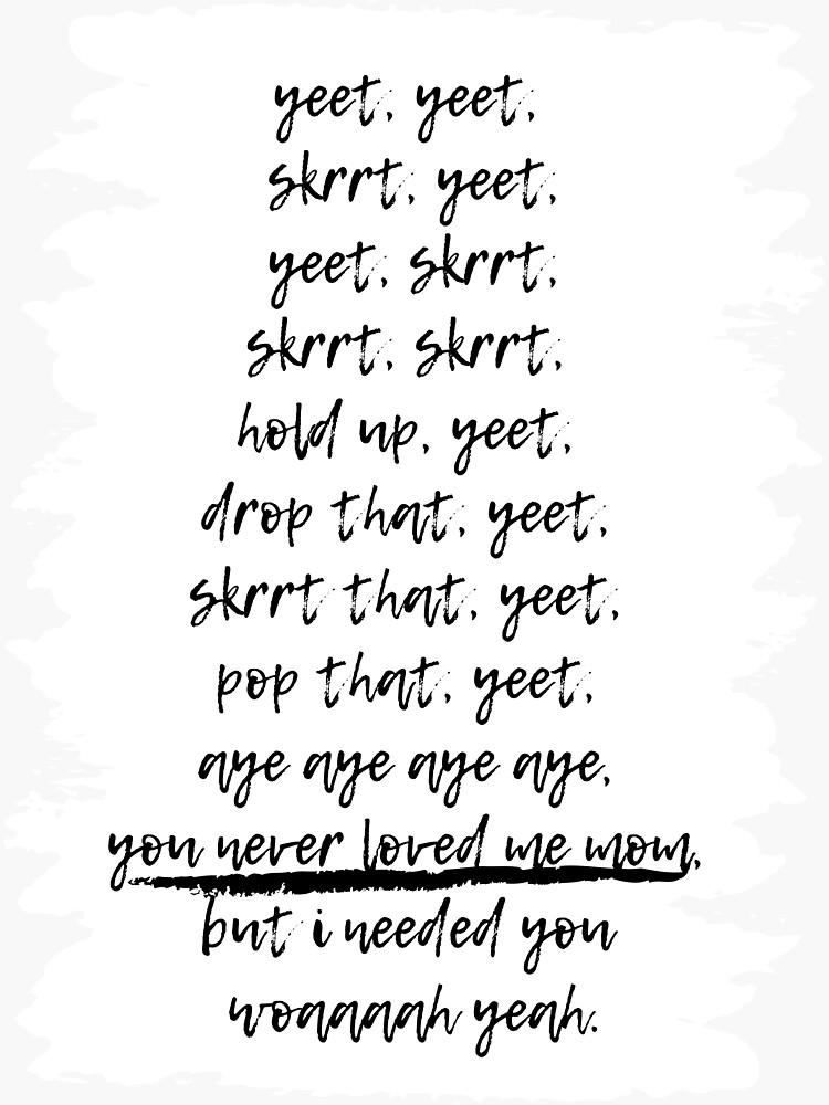 "Yeet Skrrt, Timothee Chalamet Pete Davidson Yeet Skrt You Never Loved ...