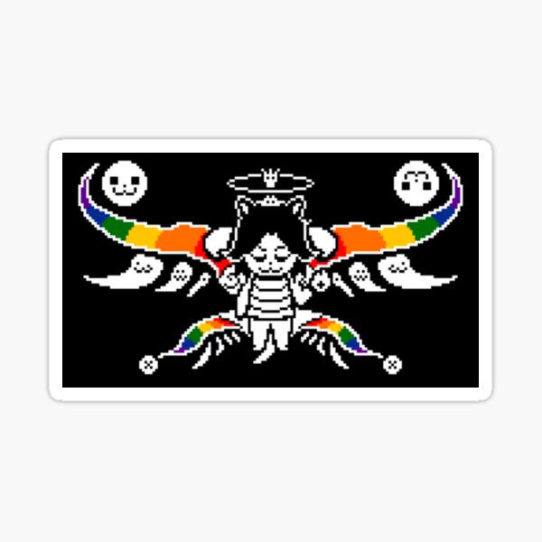 "Undertale Temmie (LGBT)" Sticker for Sale by DanielRowney | Redbubble