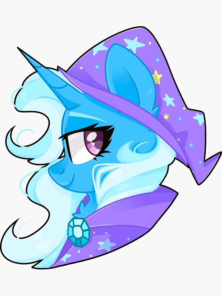 "Trixie " Sticker for Sale by CinnamonTee | Redbubble
