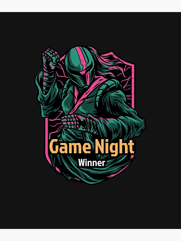 "Family Game Night Winner" Poster by CustomTeesPS | Redbubble