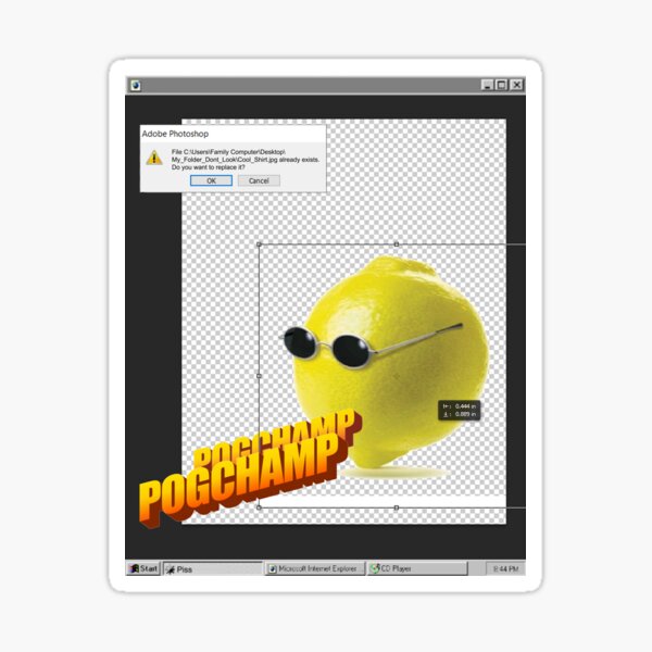 "Mommy's Little Pogchamp" Sticker for Sale by MailmanSurprise | Redbubble