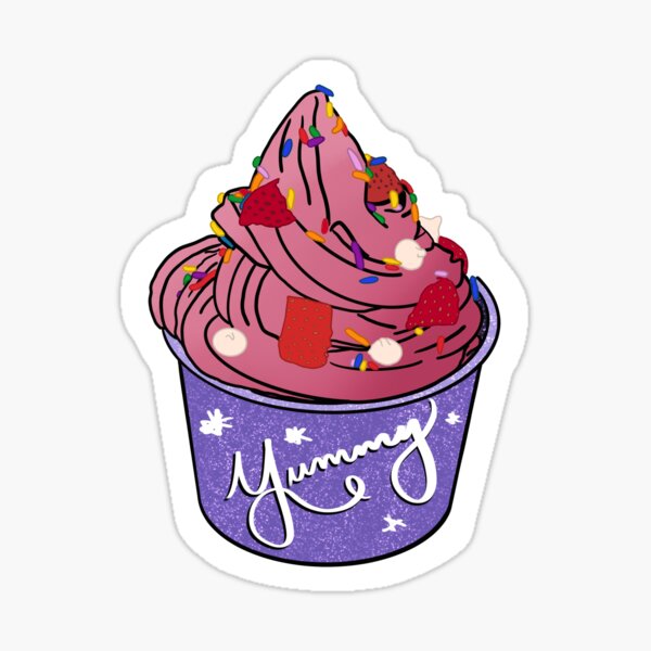 Froyo Stickers | Redbubble