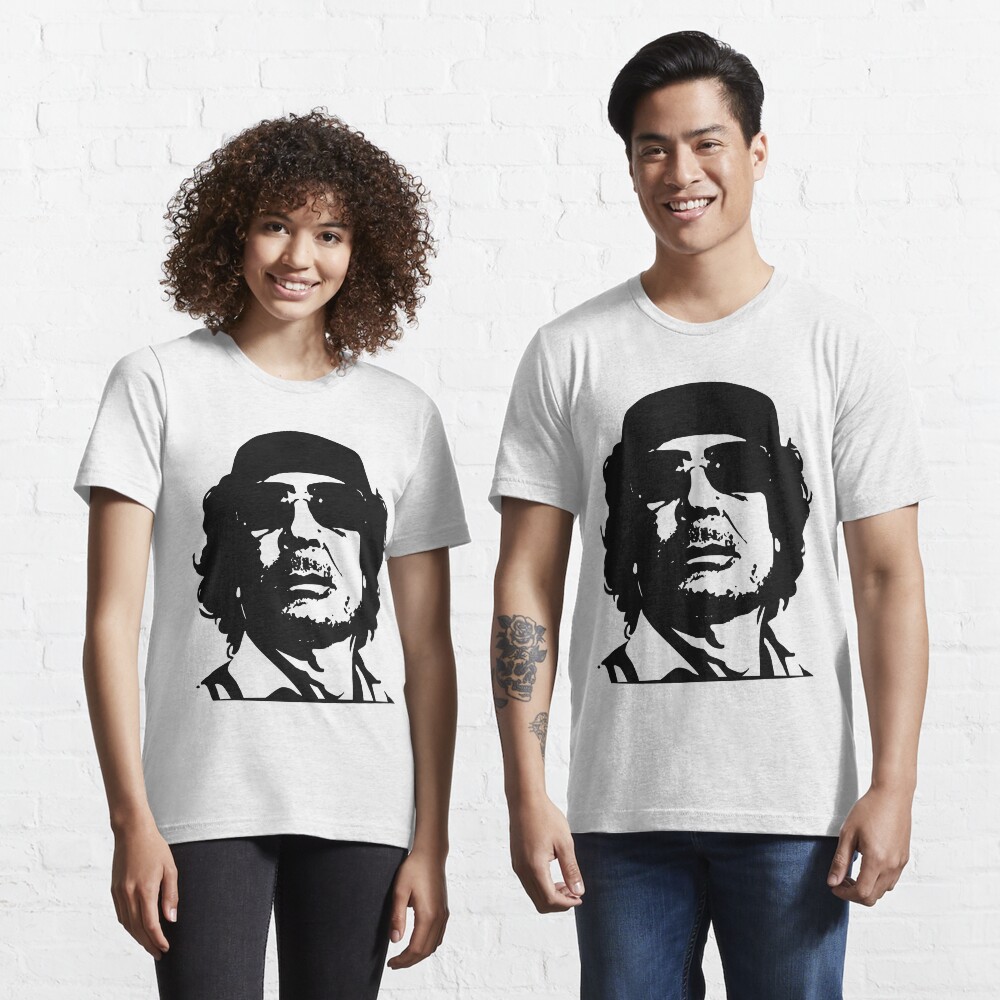 "Muammar Gaddafi" T-shirt for Sale by imaginary-bread | Redbubble ...