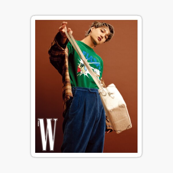 "KAI EXO - W KOREA" Sticker for Sale by shirooz | Redbubble