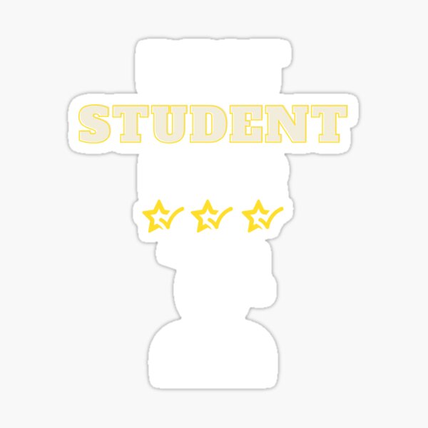 "best student ever gift" Sticker for Sale by ISCANOR1405 | Redbubble