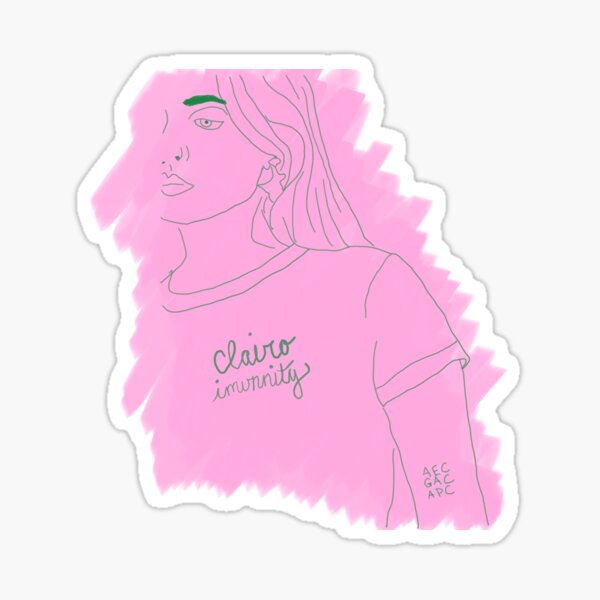 "clairo" Sticker for Sale by kepdesigns | Redbubble