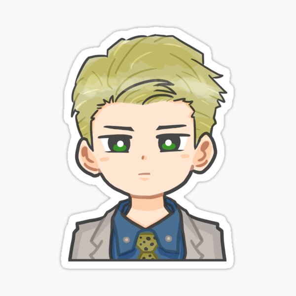 "Nanami Kento Chibi (design 2)" Sticker for Sale by ginreiart | Redbubble