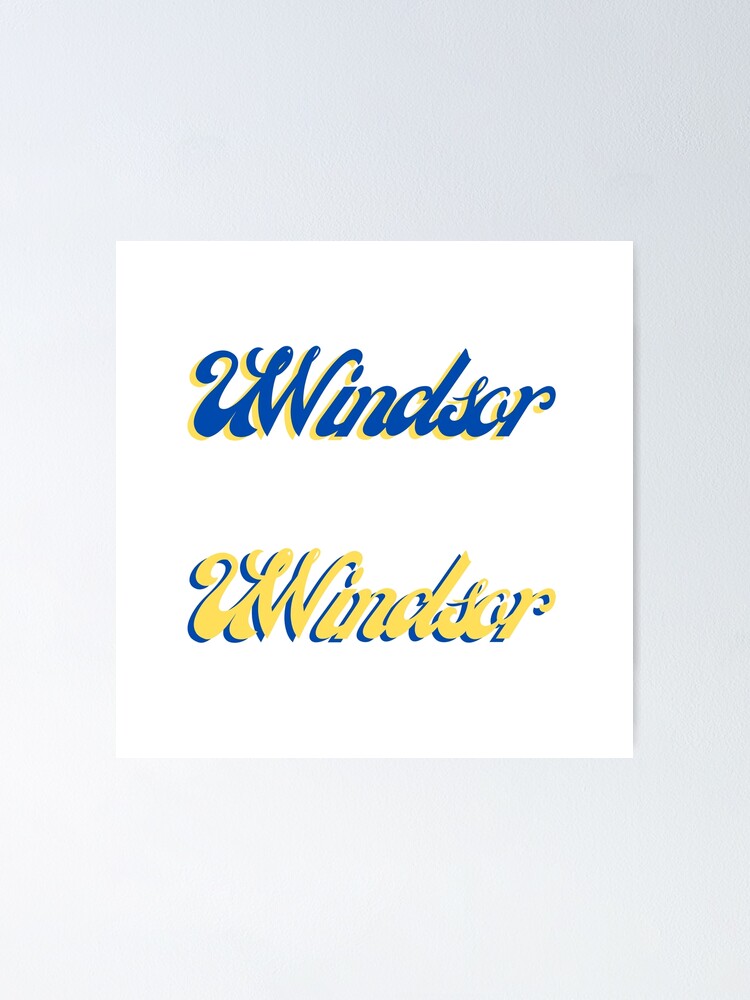"UWindsor 2 Pack" Poster by jreiken | Redbubble
