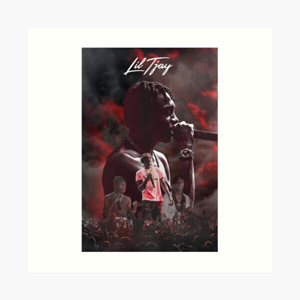 Lil Tjay Rapper Art Prints | Redbubble